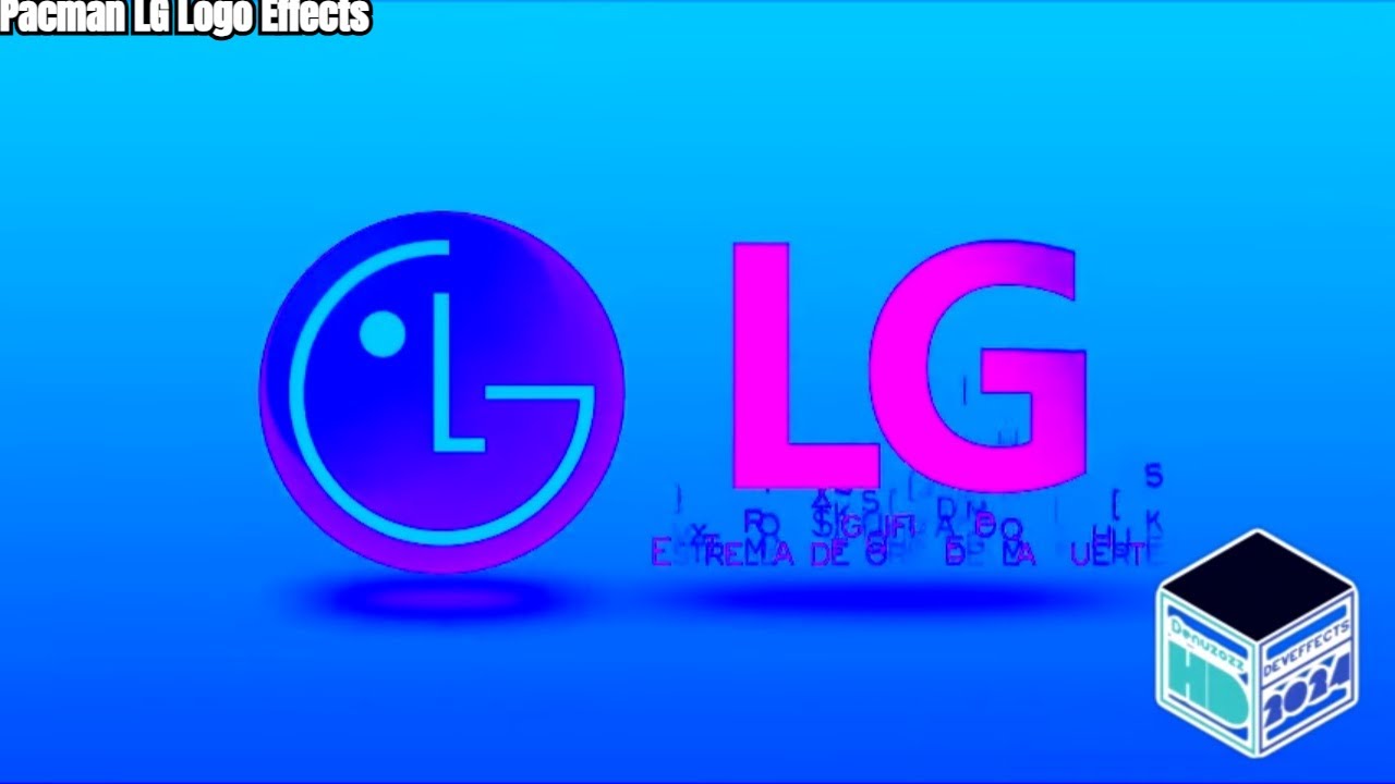 Pacman LG Logo Effects 2 - YouTube