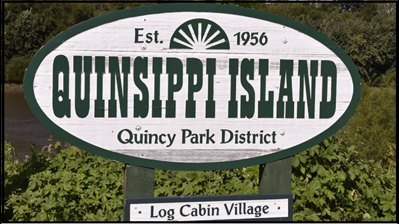 QUINCY IL, QUINSIPPI ISLAND, RIVERSIDE PARK - YouTube
