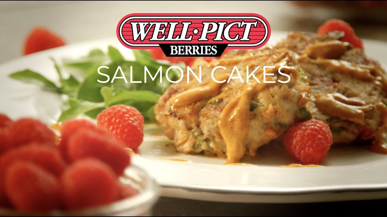Well•Pict Raspberry Salmon Cakes - YouTube