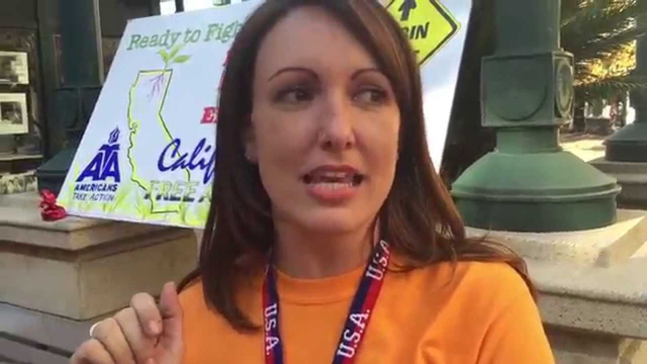 Alison Hartson at Climate Rally in Oakland, CA - YouTube