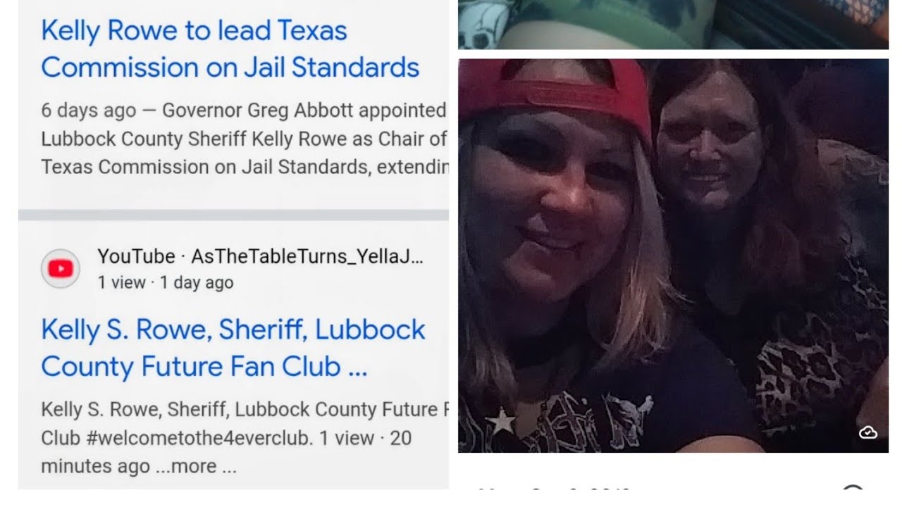 Kelly Rowe, Sheriff, Lubbock County Future Fan Club # ...