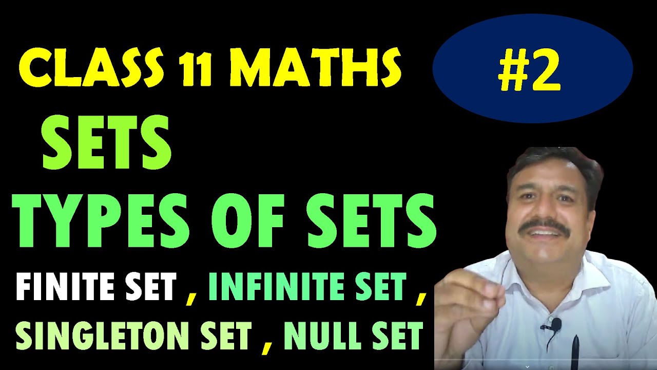 Class 11 Maths New Session 2023 24 Sets Types Of Sets Finite Infinite Null Singleton