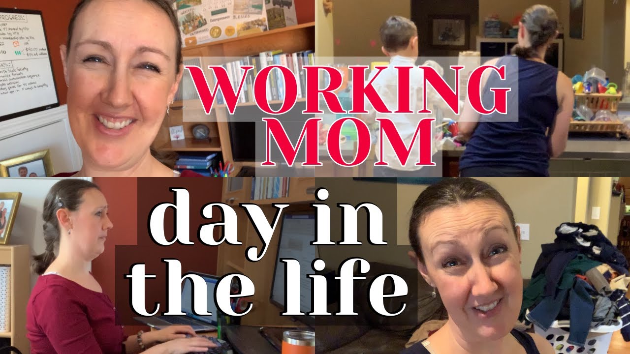 A DAY IN MY LIFE AS A FULL-TIME WORKING MOM: DITL Working Mom Routine ...