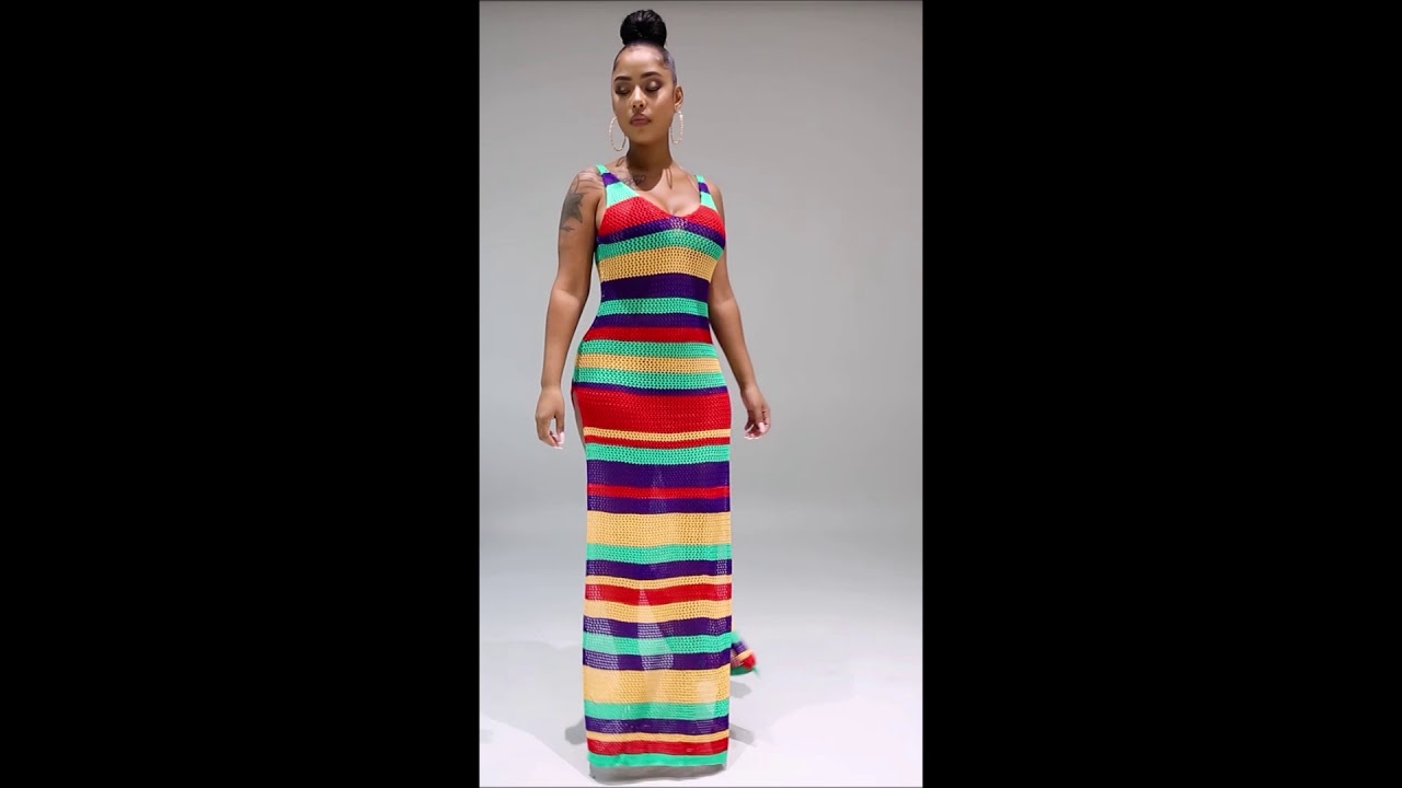 www.curvine-fashion.com-Jamaican Breeze Dress - YouTube