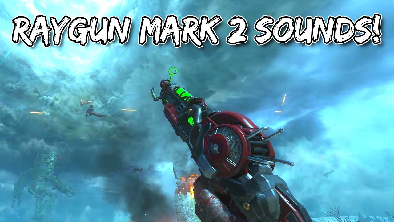 COD Zombies: Ray Gun Mark II Sounds - YouTube