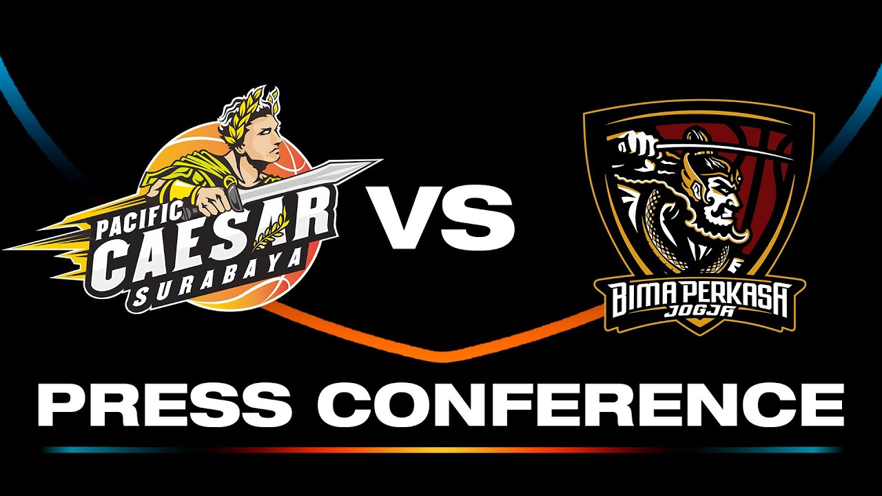 PRESS CONFERENCE - PACIFIC CAESAR SURABAYA VS BIMA PERKASA JOGJA - YouTube