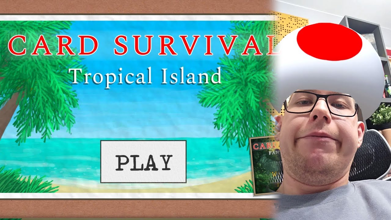 Nie jedz dziwnych grzybów - Card Survival: Tropical Island #01 - YouTube