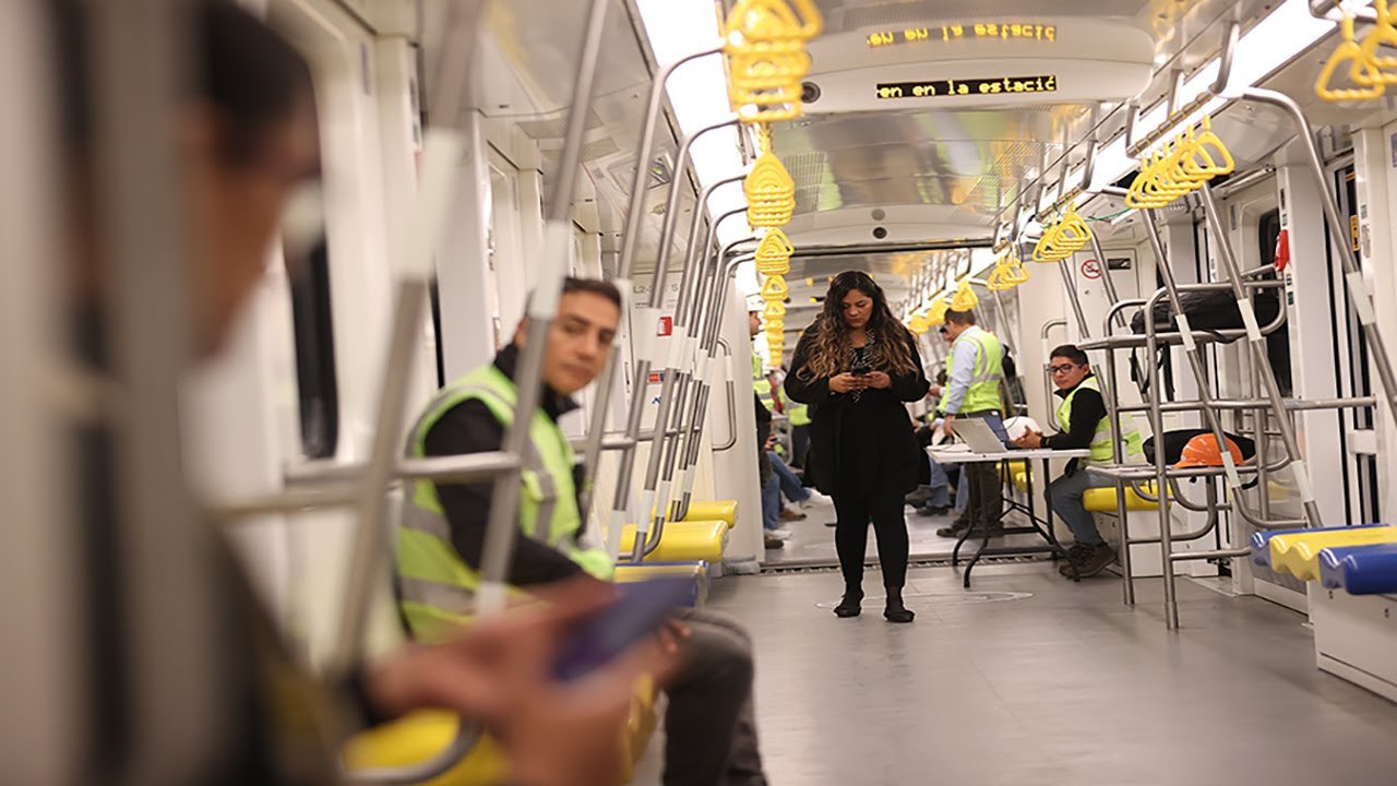 Línea 2 del Metro inicia pruebas del primer tramo - YouTube
