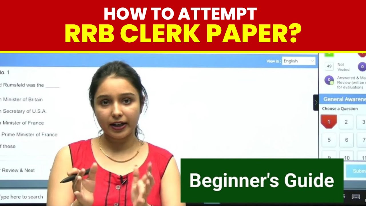How to attempt RRB Clerk Paper? Beginner's Guide | Parul Gera | Puzzle ...
