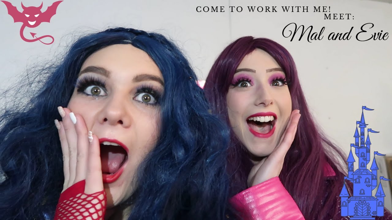 Come to work with me! - Meet Mal and Evie - YouTube