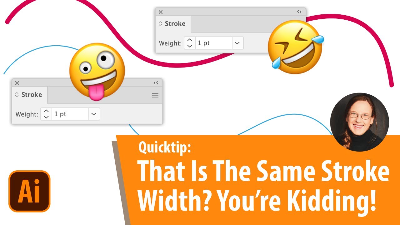 Quick Tip: Why Does The Same Stroke Width Look Different In Illustrator ...