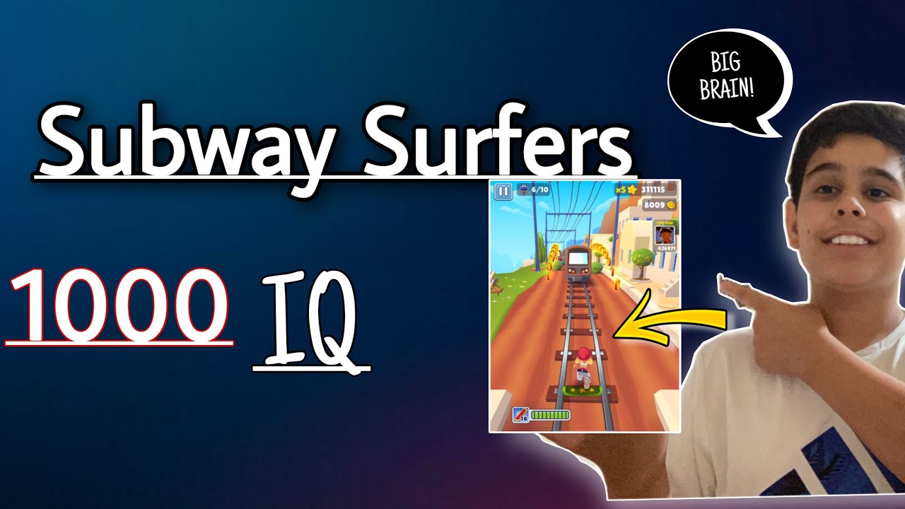 SUBWAY SURFERS 1000 IQ||BIG BRAIN||#gaming #youtube #gameplay #trending ...