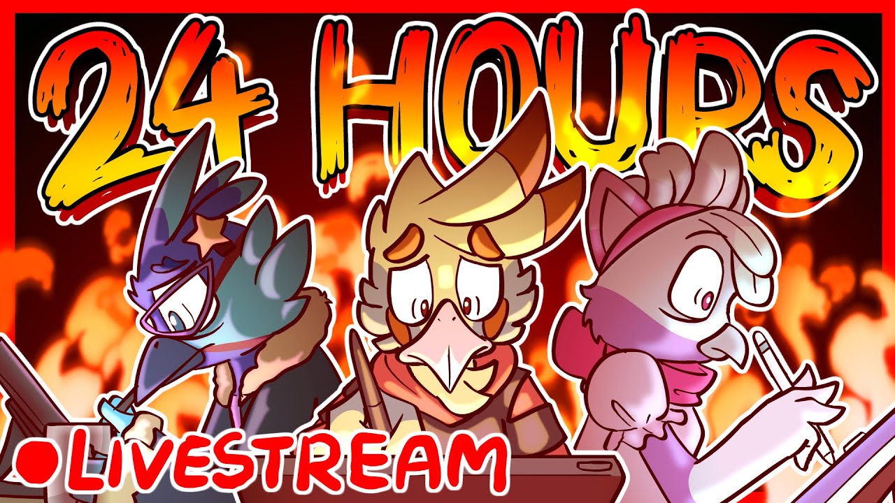 24 HOUR ANIMATION CHALLENGE (Part 2) - YouTube