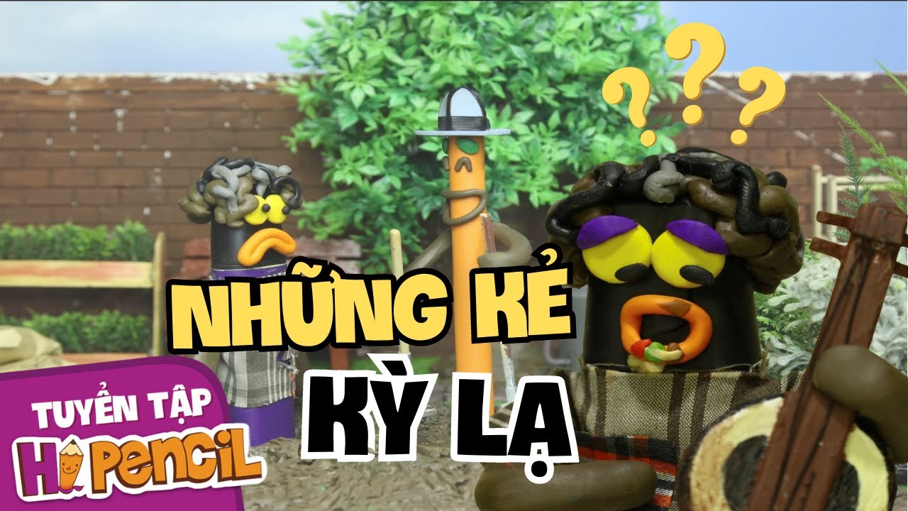 NHỮNG KẺ KỲ LẠ | Tuyển Tập Hoạt Hình Xin Chào Bút Chì | Hi Pencil ...