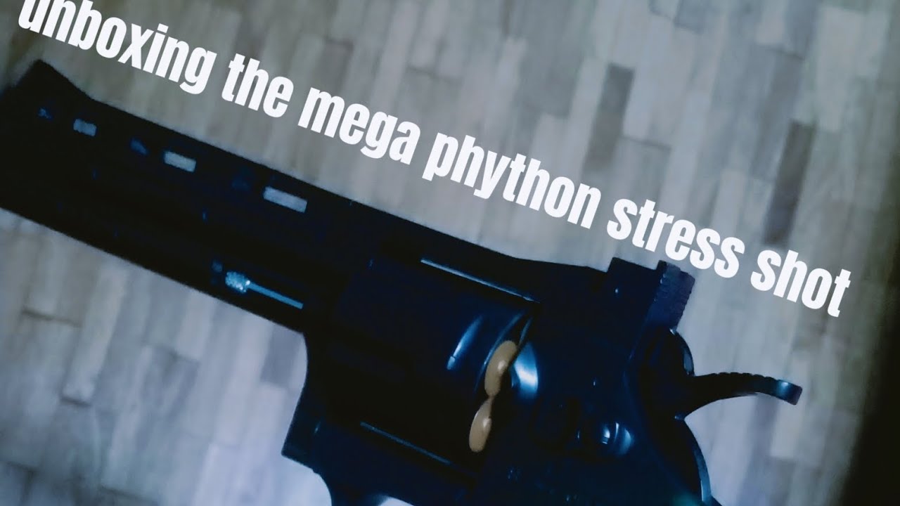 Unboxing the phython stress shot - YouTube