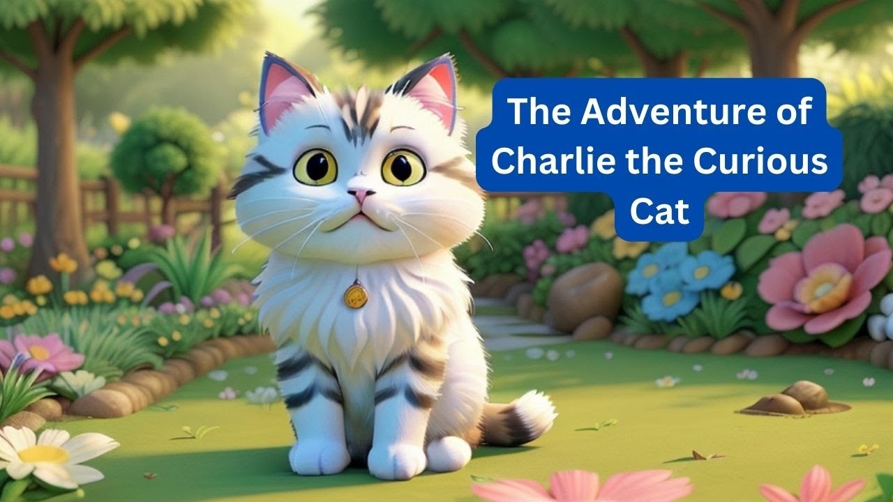 🐾 The Adventure of Charlie the Curious Cat | Cat Tales 🐱 |Moral Stories ...