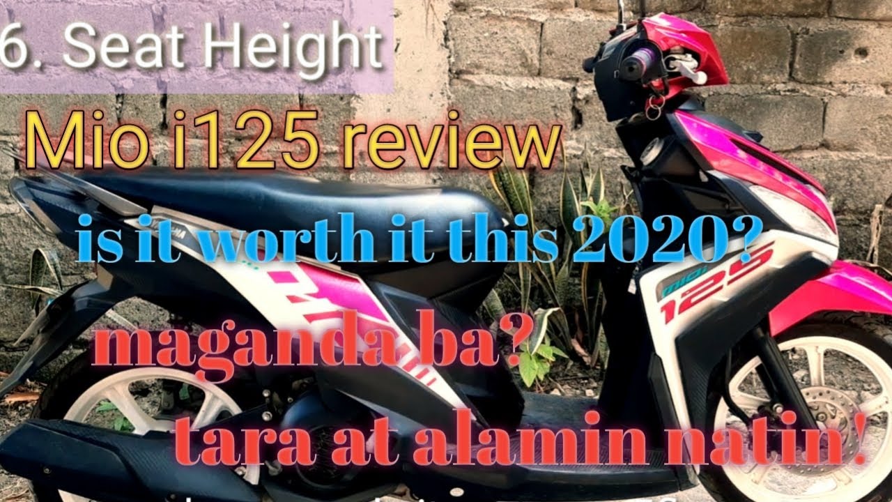 Mio i125 Review | is it worth it until now this 2020? - YouTube