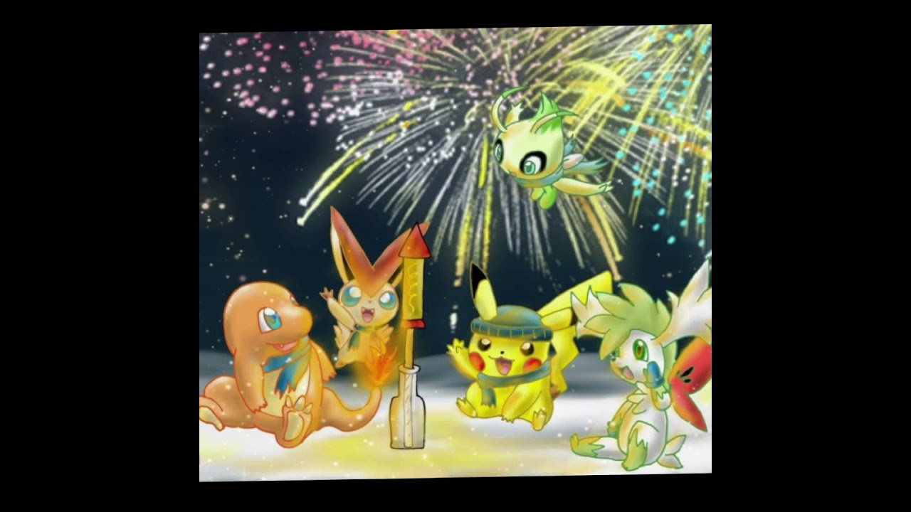 Pokemon Happy New year (edit)#short - YouTube