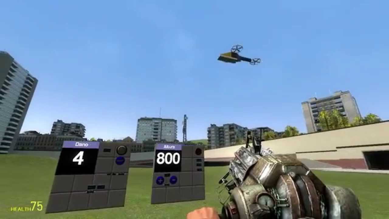 [GMOD] Drone de Escolta - YouTube