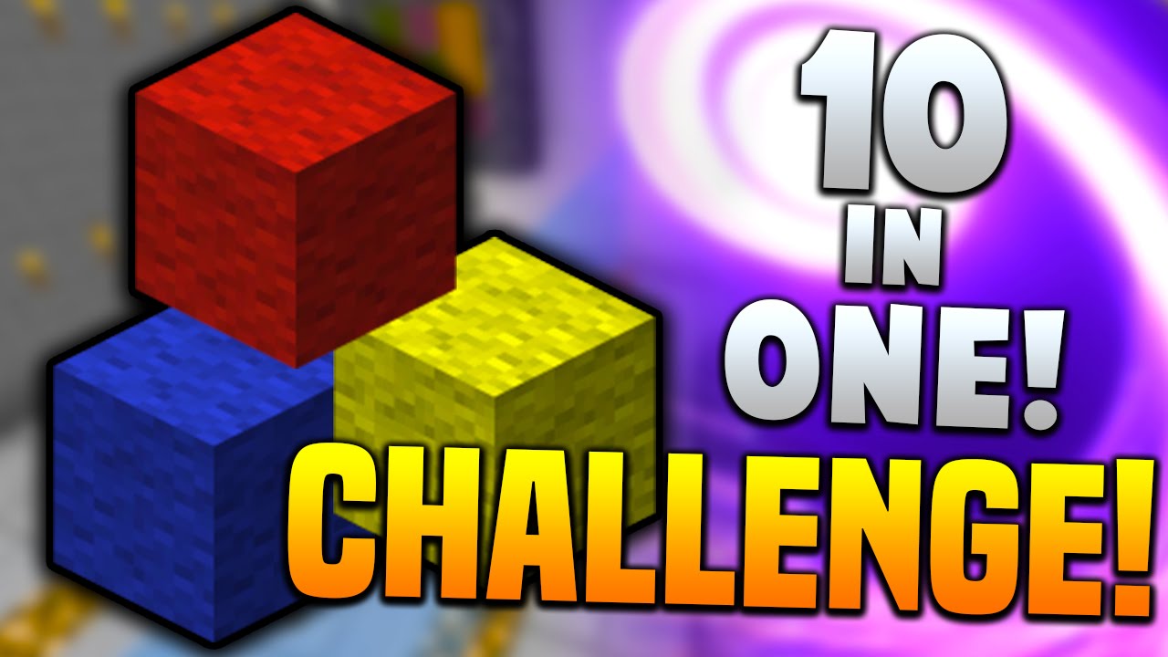THE ULTIMATE SHOWDOWN!... | Minecraft 10-IN-ONE CHALLENGE - YouTube