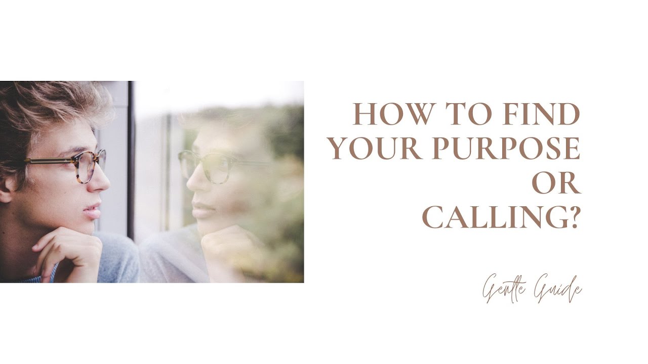 01 How to find your purpose or calling? PURGING - YouTube