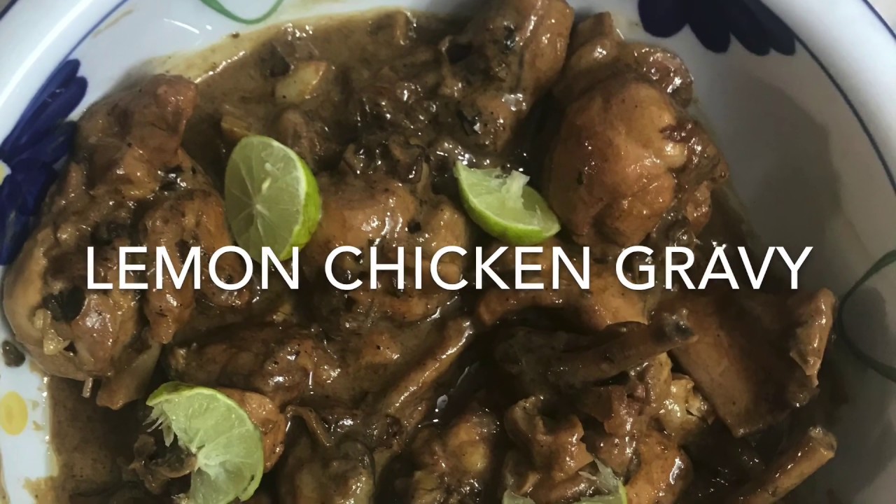 Lemon Chicken Gravy - YouTube