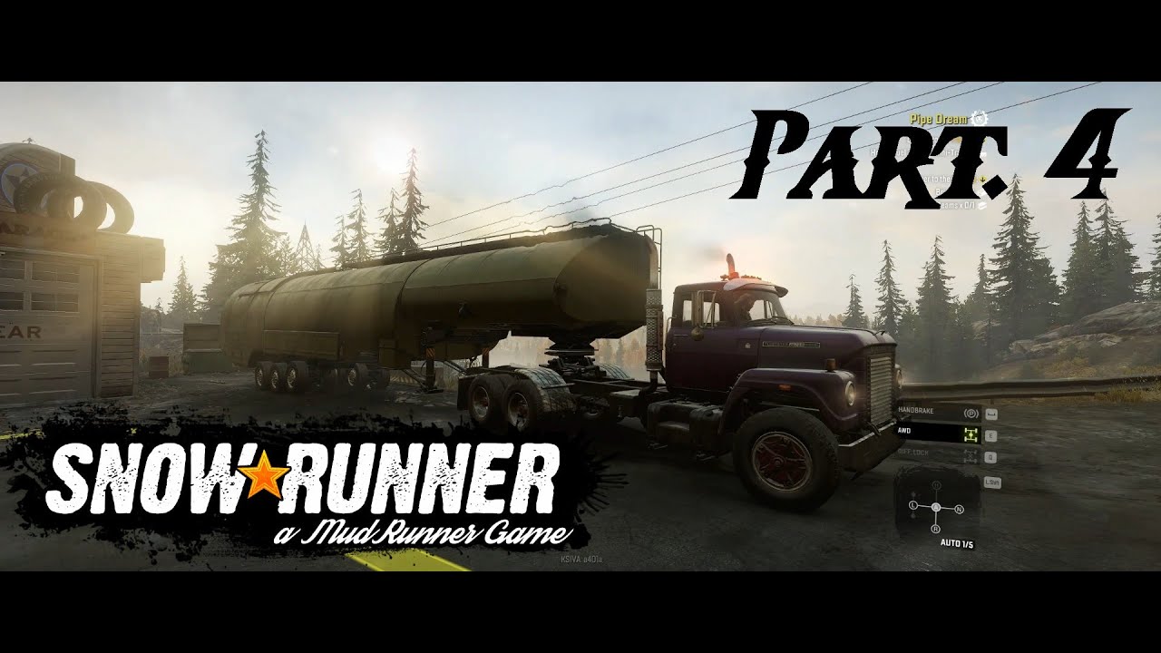 SnowRunner ----Pipe Dream--- Gameplay No Commentary - YouTube
