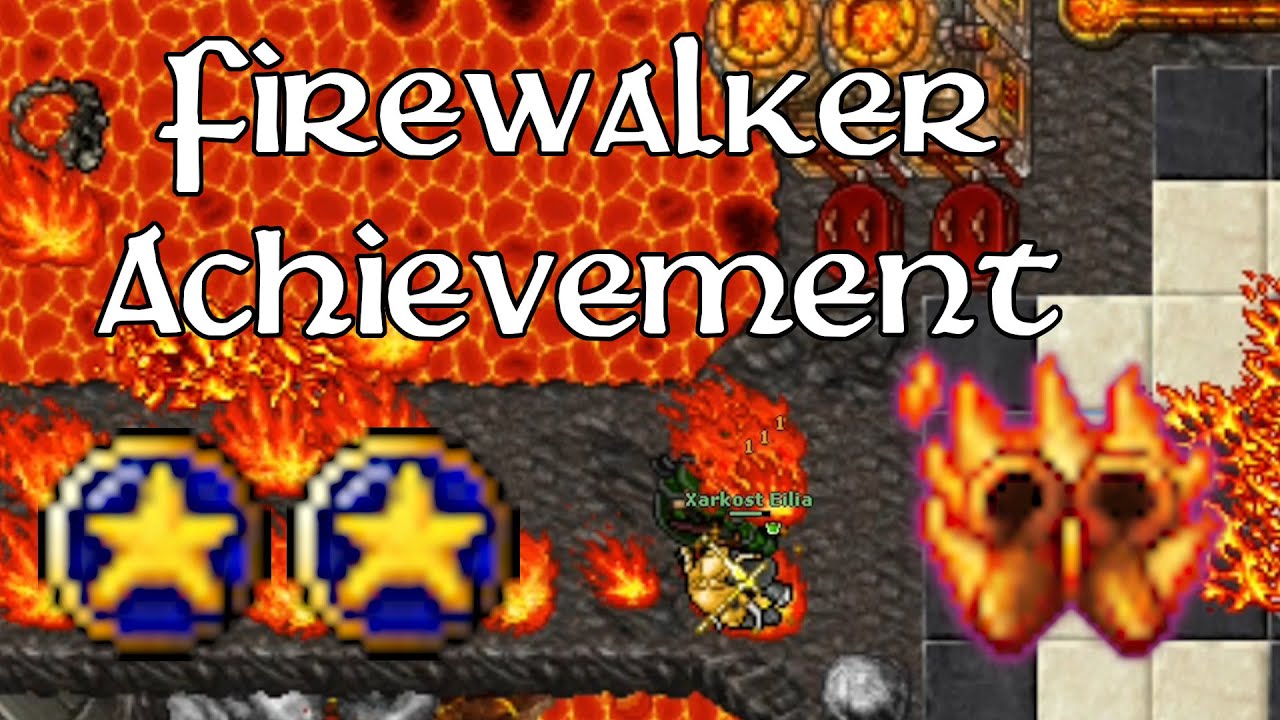 Complete Firewalker Achievement - Solo and AFK [Tibia] - YouTube