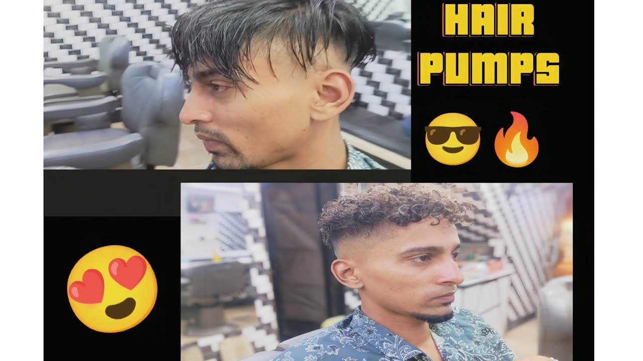 Hair pumps 😎🔥 #barbershop #hairpumps #kurling #A1hairsaloon # ...