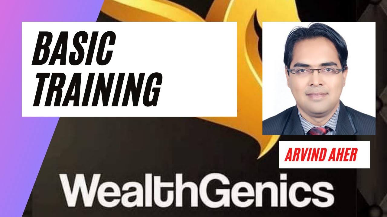 ARVIND AHER BASIC TRAINING ON NETWORK MARKETING WEALTHGENICS - YouTube