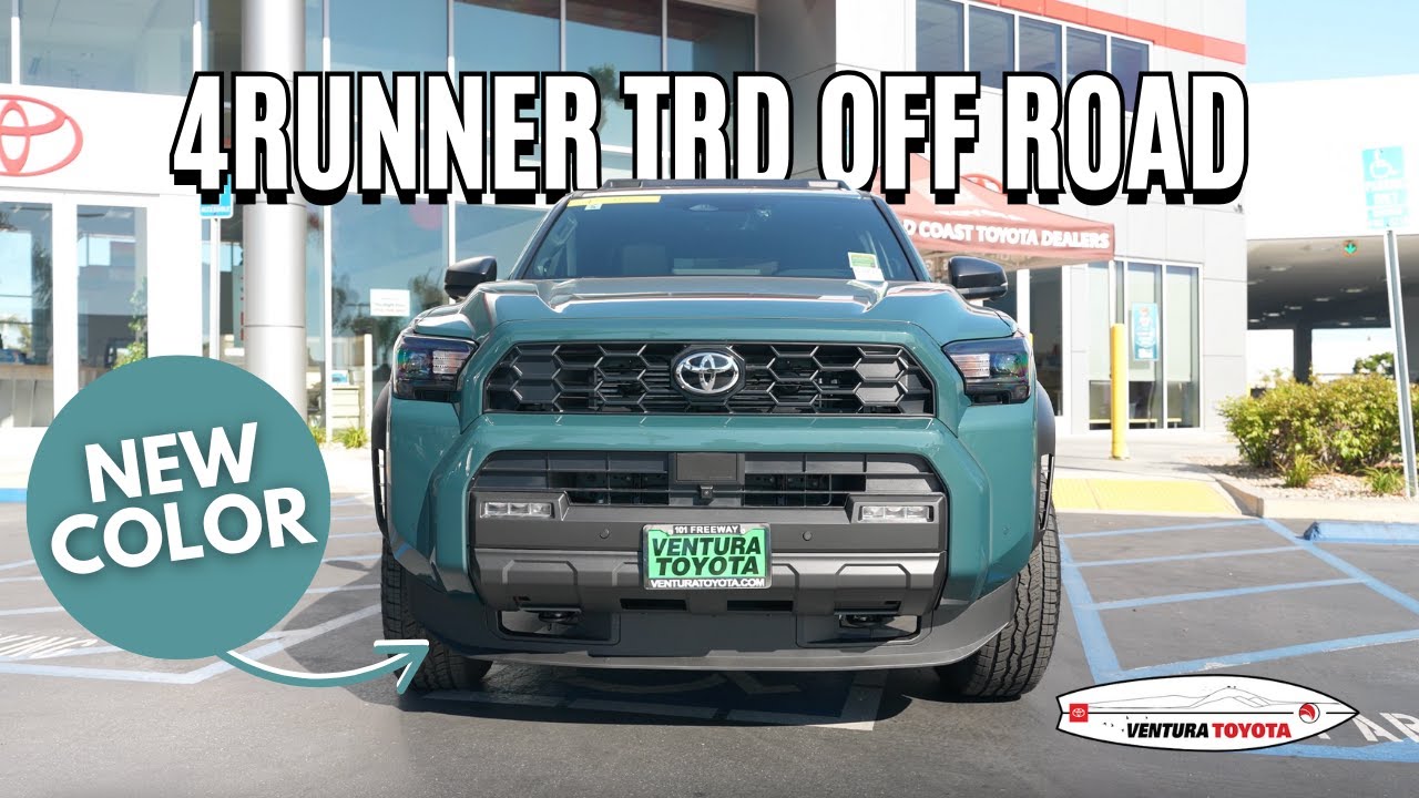 4Runner TRD Off Road - NEW COLOR: EVEREST - YouTube