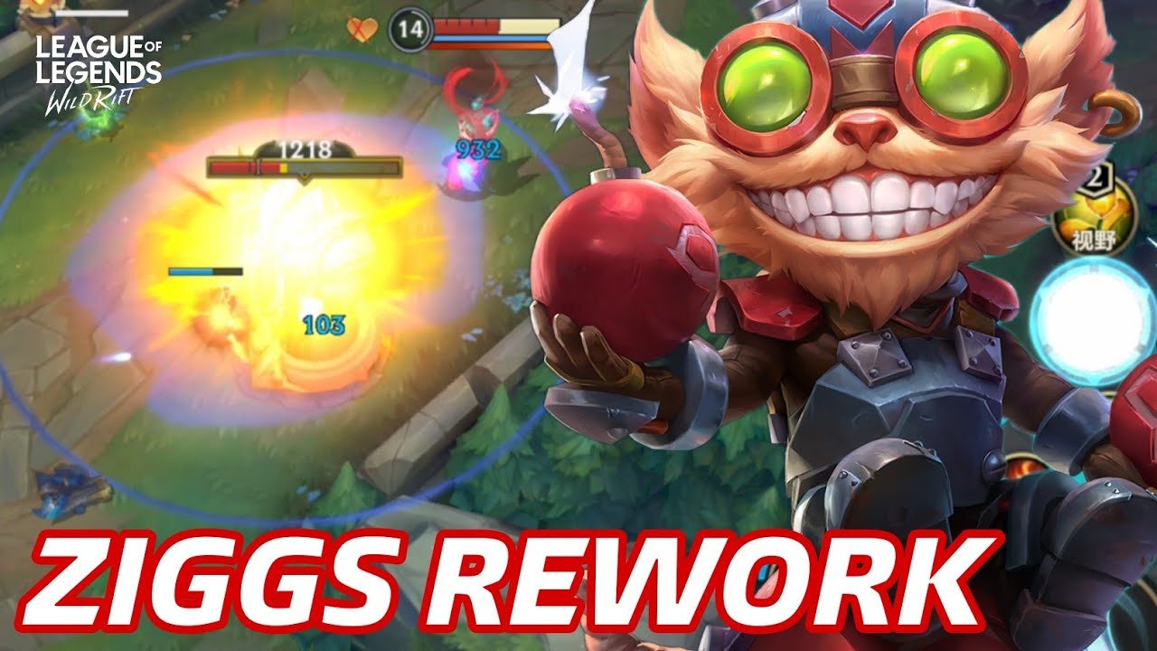 ASÍ ES EL NUEVO REWORK DE ZIGGS EN WILD RIFT: RIOT ROMPE A ESTE CAMPEÓN ...