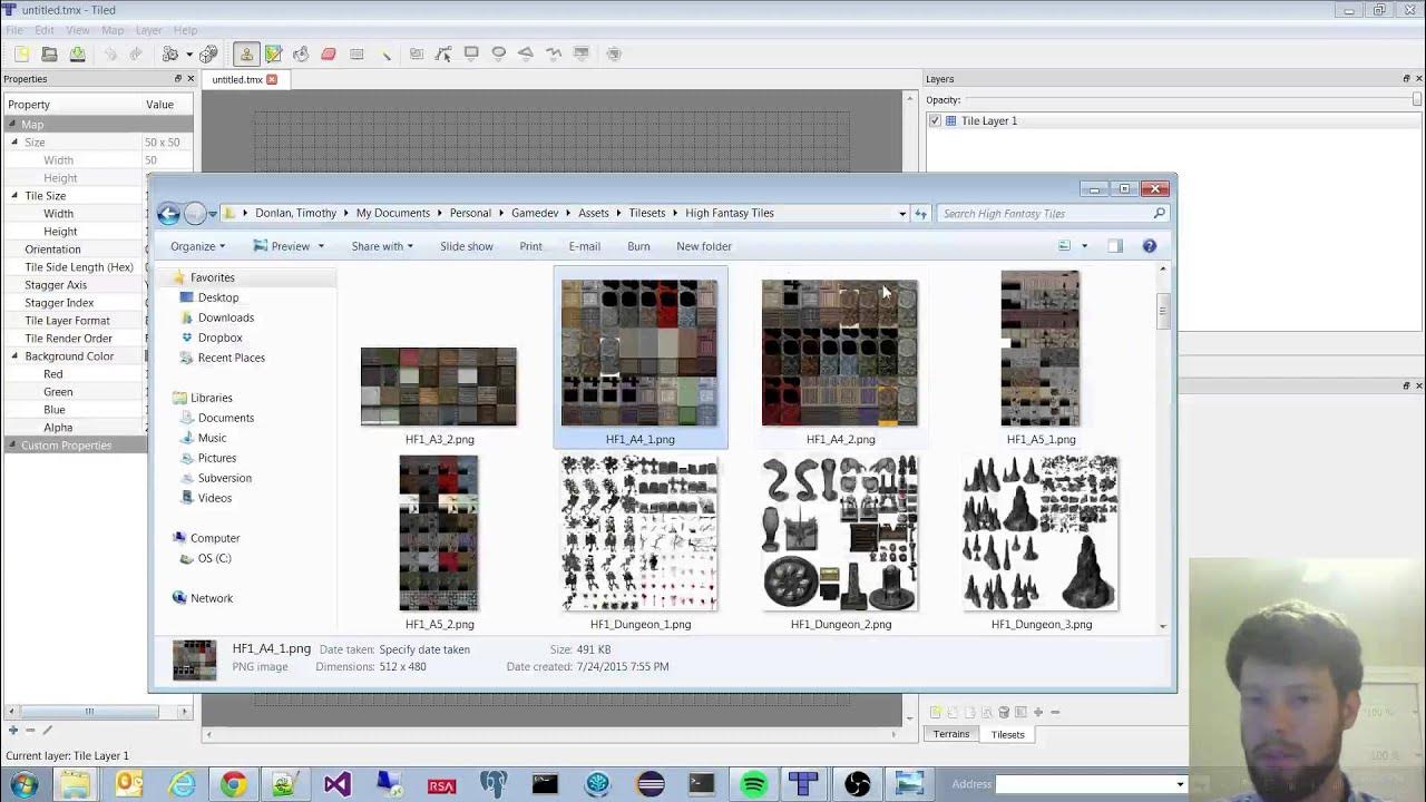 Tiled Tutorials - Terrain and AutoMapping Part I - YouTube