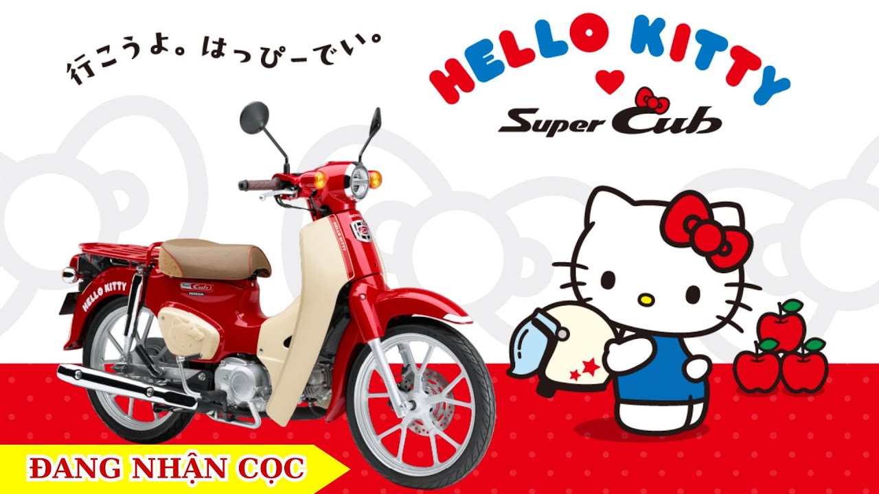Lý do Honda Super Cub Hello Kitty 110 ABS khách sẵn sàng đặt cọc trước ...