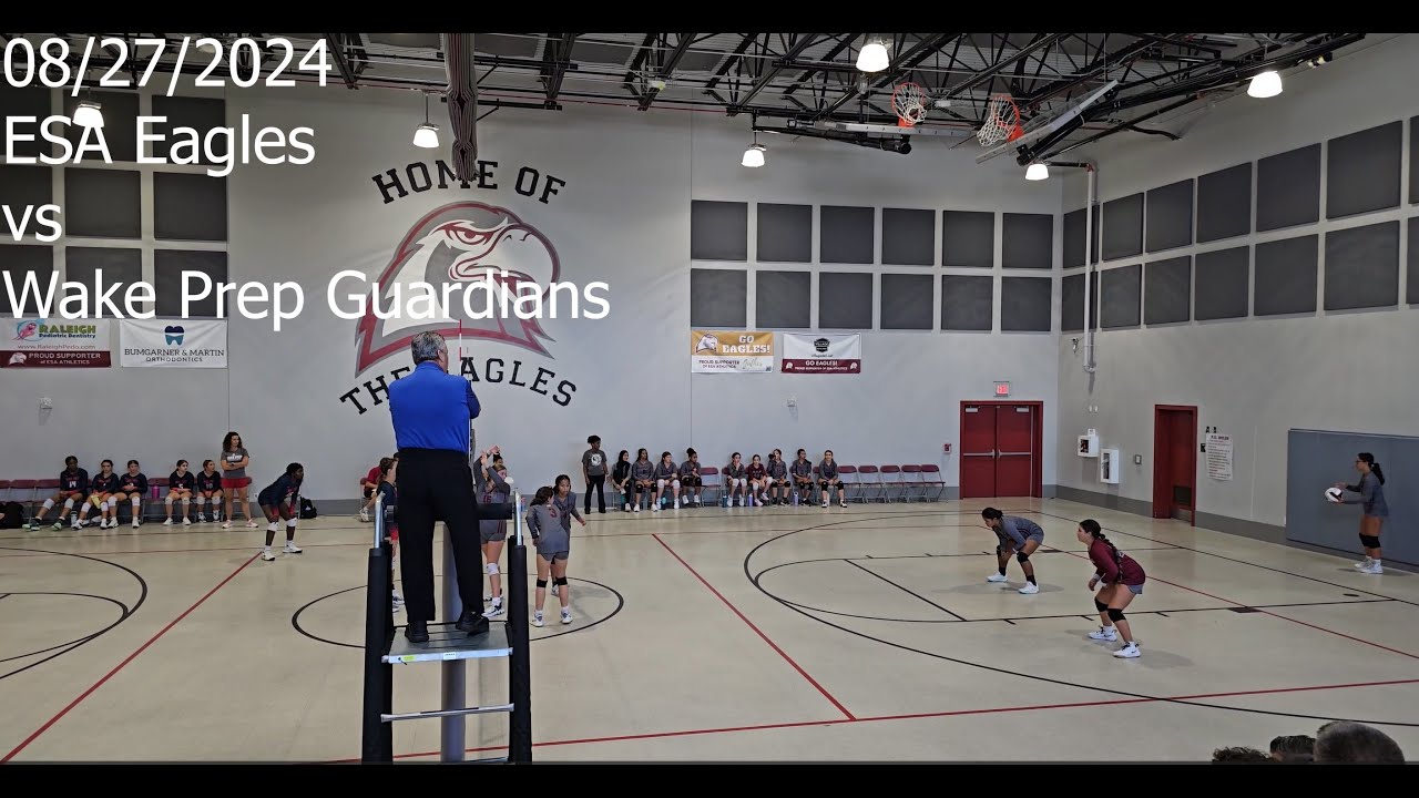 3rd Volleyball Game 2024 Season - ESA Lady Eagles vs Wake Prep ...