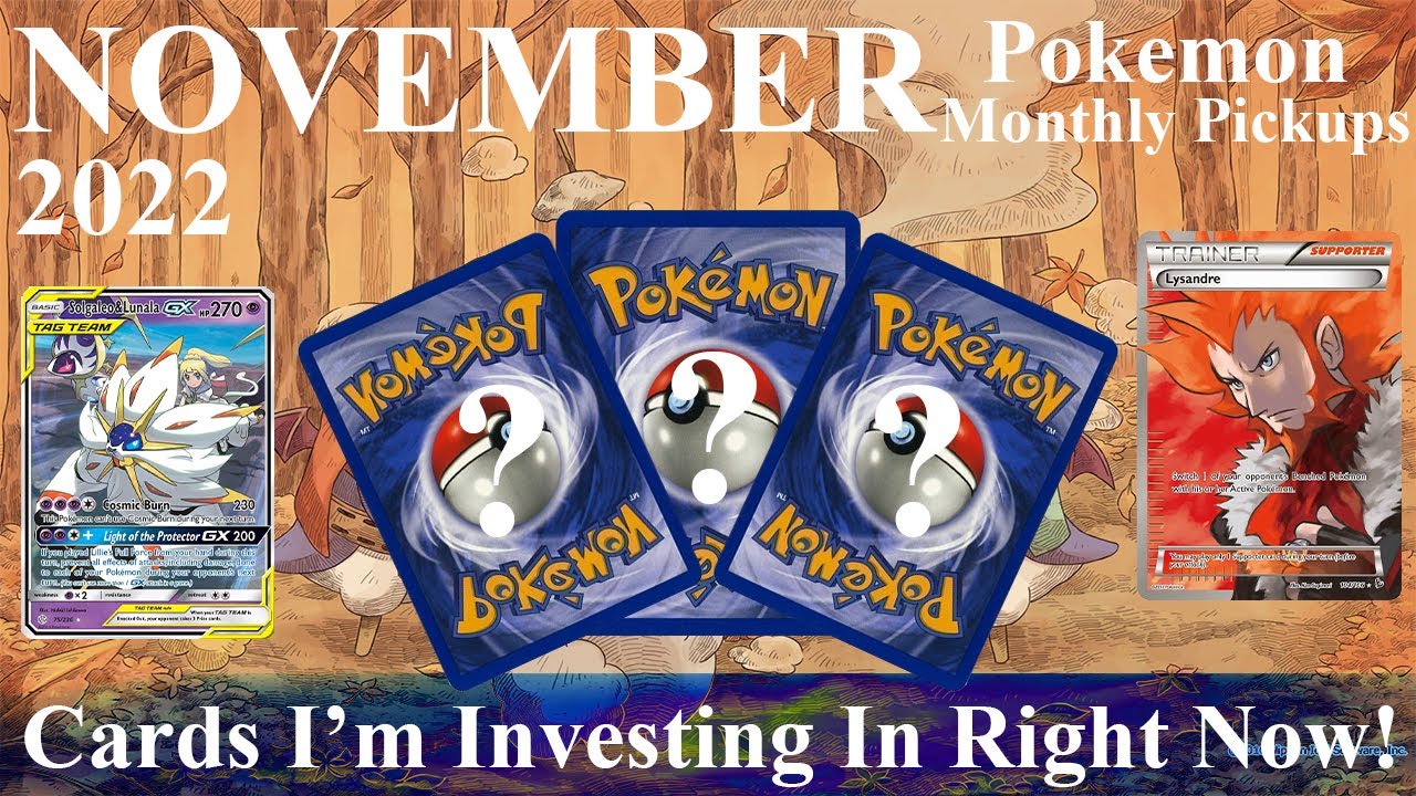 Pokemon Monthly Mystery Pickups (November 2022) - YouTube