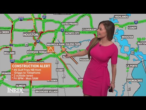 Houston traffic: Trouble spots to look out for this weekend - YouTube