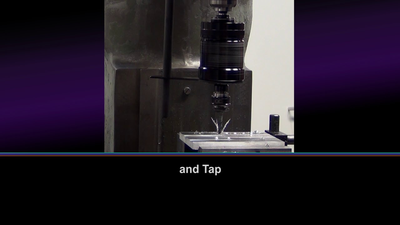 Tapmatic Drill-n-Tap For Drilling And Tapping - YouTube