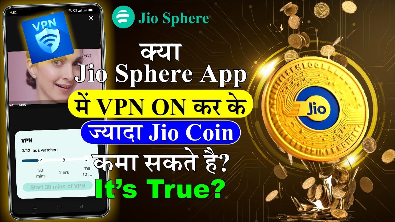 How to Earn More and Fast Jio Coin with VPN | How to Earn Jio Coin More ...