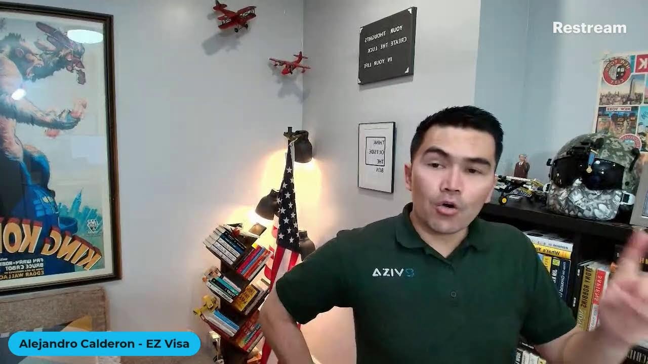 Respondiendo preguntas en vivo | EZ Visa - Visa Americana - YouTube