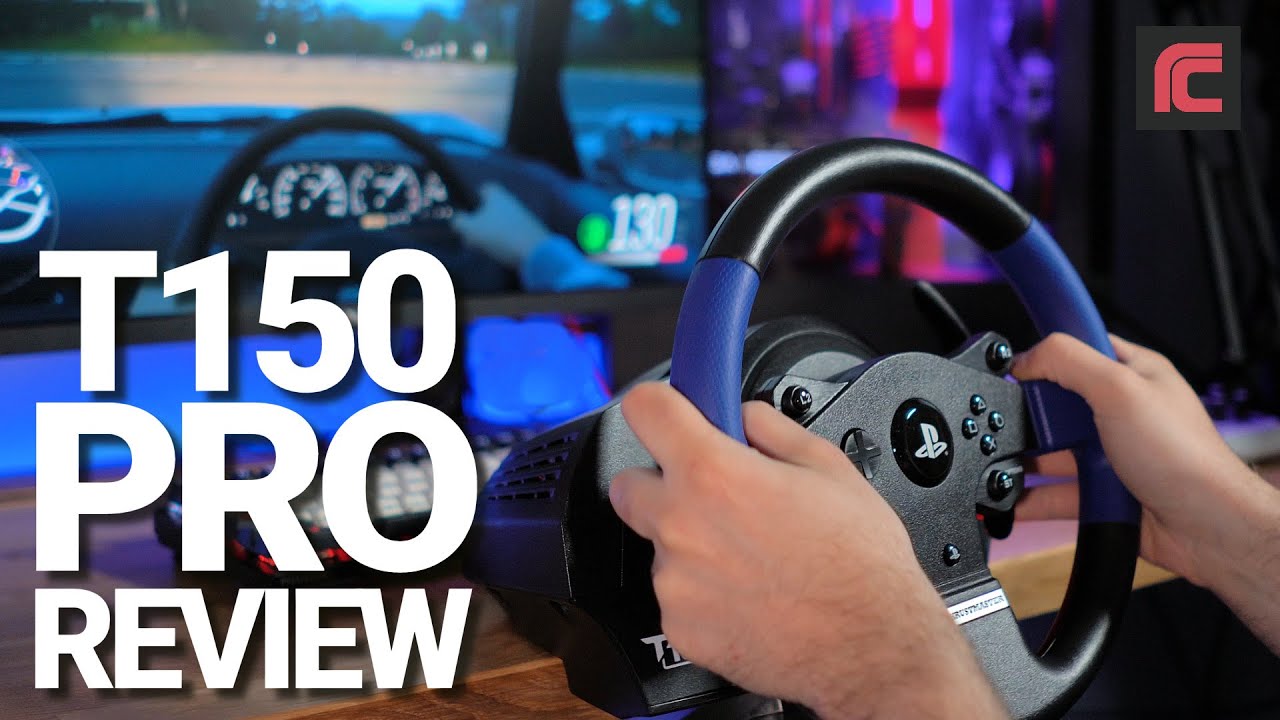 Análise ao Thrustmaster T150 PRO - excelente para começar - YouTube