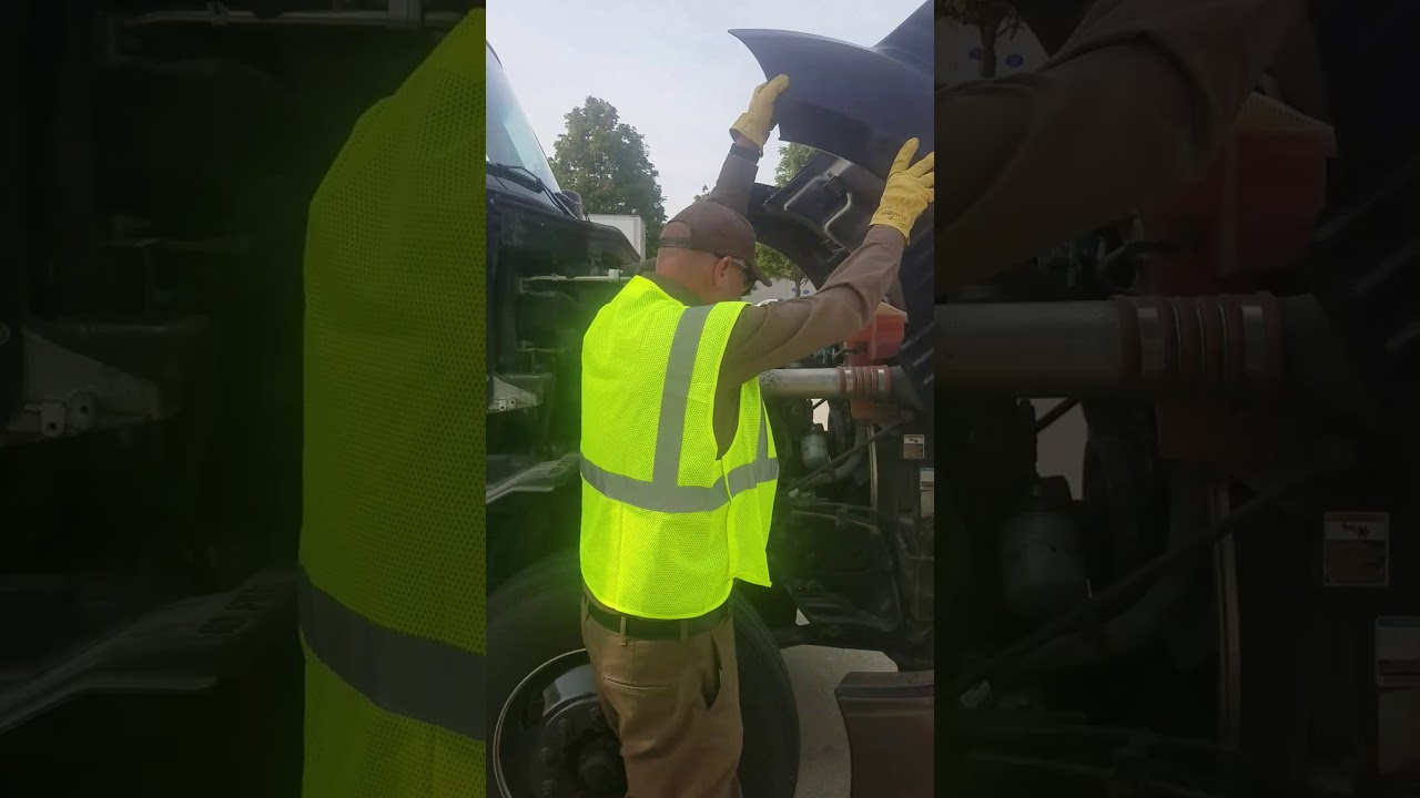 Ups tractor pre trip - YouTube
