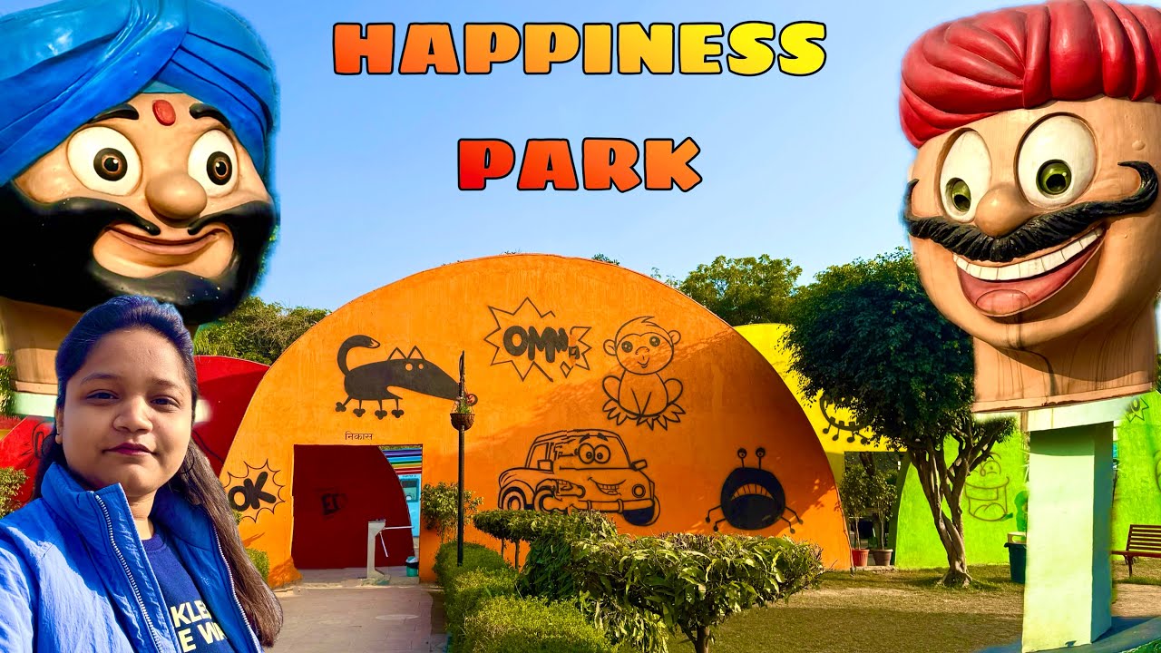 Exploring Lucknow's Happiness Park and Botanic Garden | Buddha Park ...