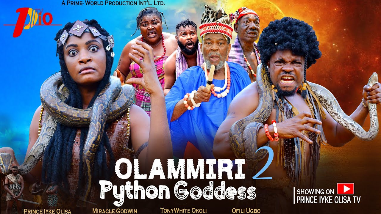 OLAMMIRI PYTHON GODDESS (2)- Mother comes in form of snake to save her ...