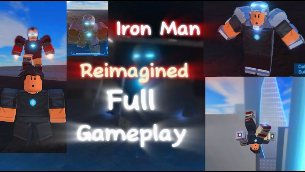 Roblox Iron Man:Reimagined Gameplay! #roblox #ironman #games - YouTube