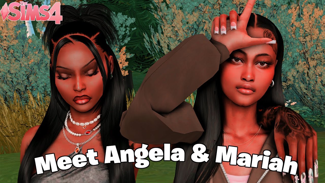 My Sims Series Update 😕 + Meet Angela & Mariah 💞| The Sims 4 - YouTube