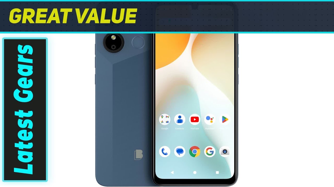 BLU G44 (2024): Best Budget Big-Screen Phone? - YouTube