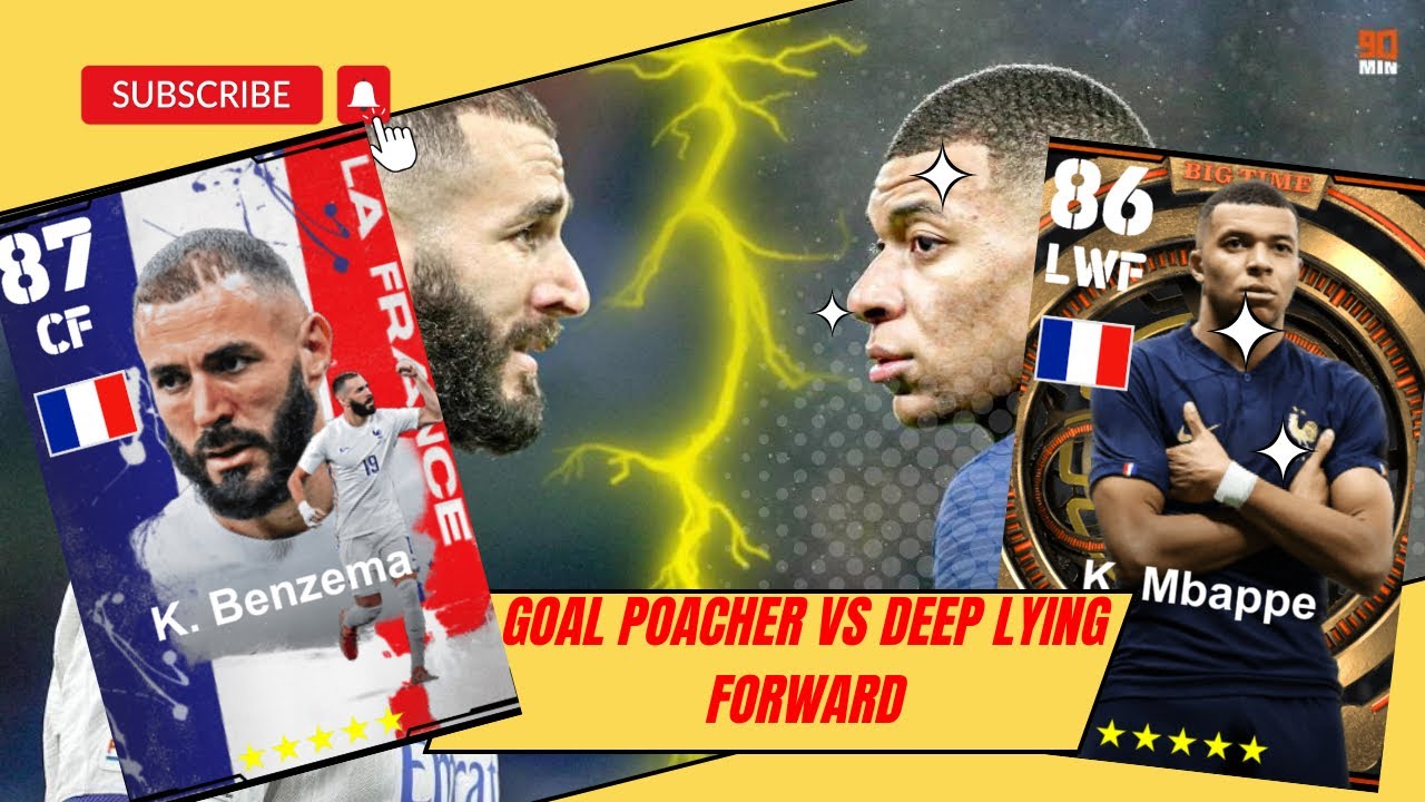 Góc phân tích: Tiền đạo Goal poacher và Deep lying forward | efootball ...