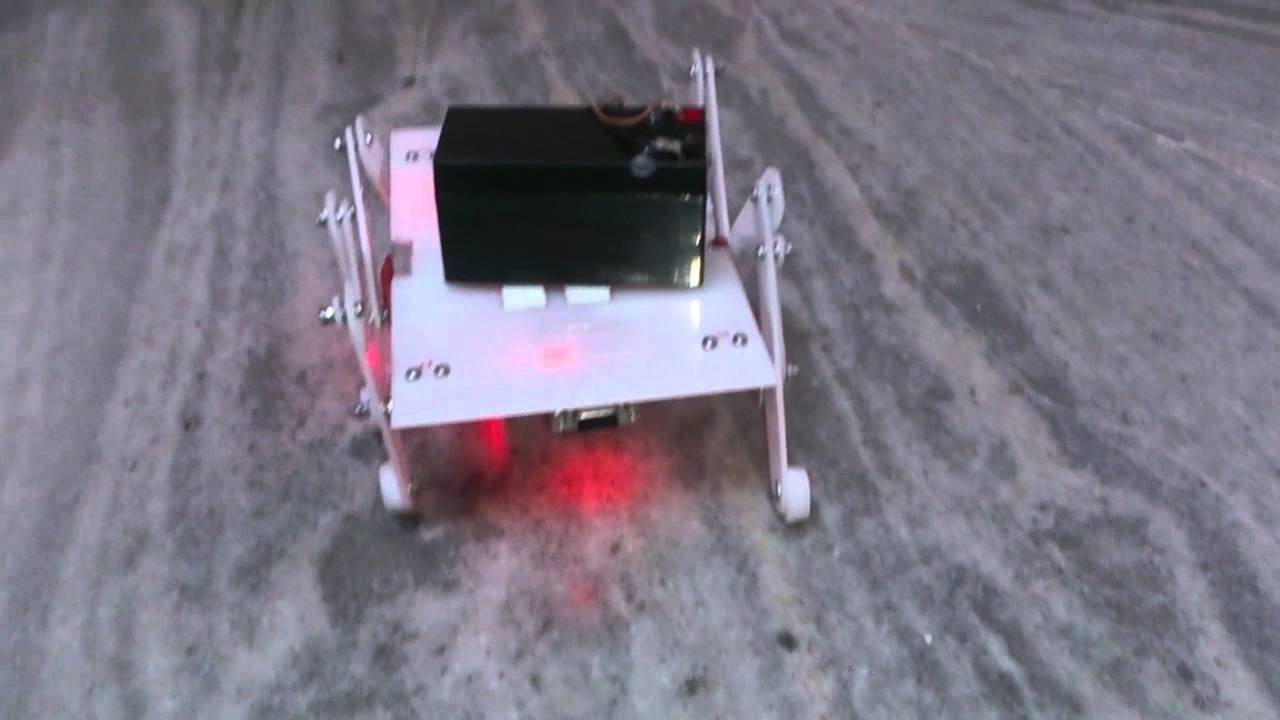 wireless hexa bot robot by AMVITECH - YouTube