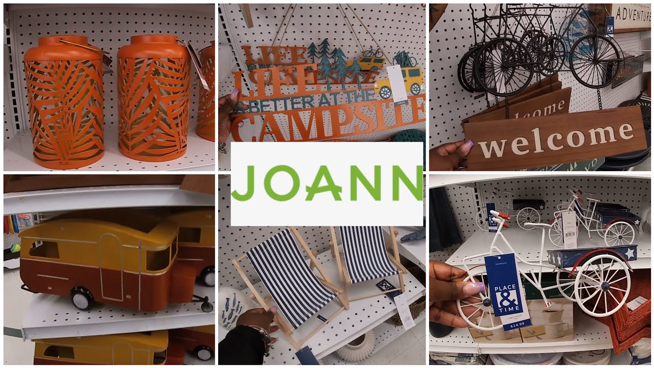 Joann Place and Time Summer Decor 2023 - YouTube